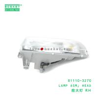 China 81110-3270 AAA LAMP ASM; HEAD suitable for HINO 81110-3270 for sale