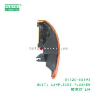 China 81520-E0193 ABA UNIT; LAMP,SIDE FLASHER suitable for HINO HINO 500；HINO 700 81520-E0193 for sale