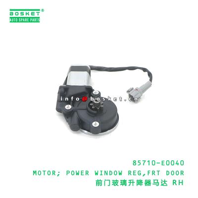China 85710-E0040 ABA MOTOR; POWER WINDOW REG,FRT DOOR suitable for HINO HINO 85710-E0040 for sale