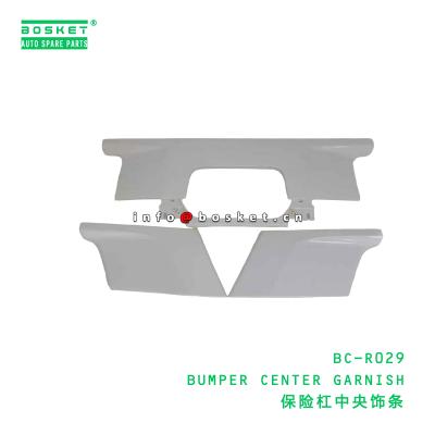 China BC-R029 ABA Bumper Center Garnish for HINO 500 J08E with Neutral Box Packaging and 3 Months Warranty for sale
