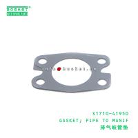 China S1710-41950 BBA Gasket Pipe to Manifold Suitable for HINO 700 E13C with 1PCS Pack and 3 Months Warranty for sale