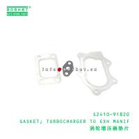 China S2410-91820 Turbocharger Gasket for HINO 500 J08E Turbocharger to Exhaust Manifold for sale
