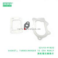 China S2410-91820 Turbocharger Gasket for HINO 500 J08E Turbocharger to Exhaust Manifold for sale