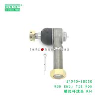 China HINO S4540-E0030 Rod End Tie Rod Made of High-Quality Special Steel with Ball Pin Connection for sale
