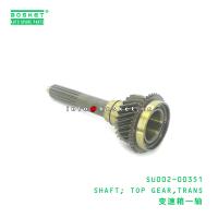 China SU002-00351 ABA Shaft Top Gear Transmission Shaft for HINO 300 N04C Truck for sale