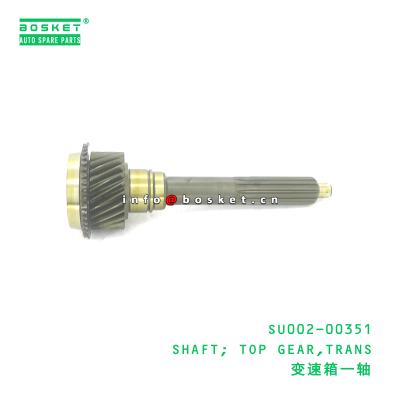 China SU002-00351 ABA Shaft Top Gear Transmission Shaft for HINO 300 N04C Truck for sale