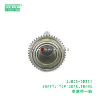 China SU002-00351 ABA Shaft Top Gear Transmission Shaft for HINO 300 N04C Truck for sale