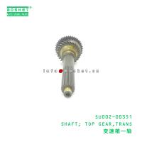 China SU002-00351 ABA Shaft Top Gear Transmission Shaft for HINO 300 N04C Truck for sale