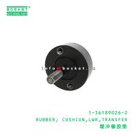 China 1-36189026-2 RUBBER; CUSHION,LWR,TRANSFER suitable for ISUZU   1361890262 for sale