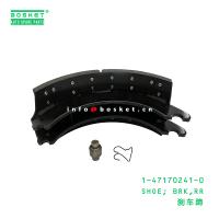 China 1-47170241-0 SHOE; BRK,RR suitable for ISUZU FVR33  1471702410 for sale