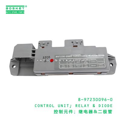 China 8-97230096-0 CONTROL UNIT; RELAY & DIODE suitable for ISUZU   8972300960 for sale