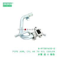 China 8-97381633-0 PIPE ASM; CYL HD TO OIL COOLER suitable for ISUZU   8973816330 for sale