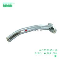 China 8-97381651-0 PIPE; WATER EGR suitable for ISUZU   8973816510 for sale