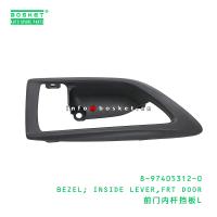 China 8-97405312-0 BEZEL; INSIDE LEVER,FRT DOOR suitable for ISUZU VC46  8974053120 for sale