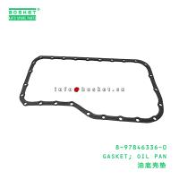 China 8-97846336-0 GASKET; OIL PAN suitable for ISUZU  4HK1-T 8978463360 for sale