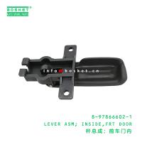 China 8-97866602-1 LEVER ASM; INSIDE,FRT DOOR suitable for ISUZU   8978666021 for sale