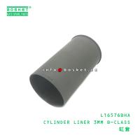 China 3MM B-CLASS Cylinder Liner for HINO 500 J05E J08E Engine Liner for sale