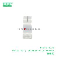 China M1050 0.25 Standard Crankshaft Metal Kit for HINO 300 N04C Engine Repair for sale