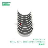 China M1050 0.25 Standard Crankshaft Metal Kit for HINO 300 N04C Engine Repair for sale