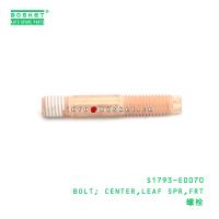 China HINO S1793-E0070 Front Leaf Spring Bolt High-Quality Special Steel Center Bolt for HINO Trucks for sale