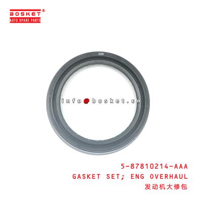China 5-87810214-AAA Gasket Set for ISUZU C240 Engine Overhaul with 15-20 Days Delivery and 3 Months Warranty for sale