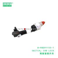 China ISUZU VC46 CAB LOCK Switch 8980911551 for ISUZU VC46 Truck for sale