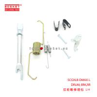 China SCGXLB-DMAX-L Rear Brake Drum Suitable for ISUZU D-MAX 4X4 with Neutral Box Packaging and 3 Months Warranty for sale