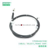 China 1703040G1530 Transmission Control Cable for JAC N200 Selector Cable for sale