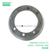 China 3000001LE556-51 Parking Brake Drum Suitable for JAC with 1PCS Pack for sale