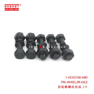 China 1-42332106-ABD Wheel Pin Rear Axle Pin suitable for ISUZU FSR FRR with 1PCS Pack Quantities and 3 Months Warranty for sale