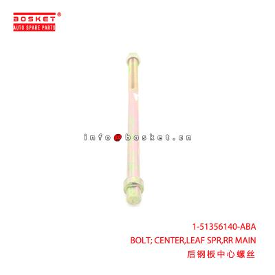 China High-Quality Special Steel Center Leaf Spring Bolt Suitable for ISUZU FVR34 6HK1 with 3 Months Warranty for sale