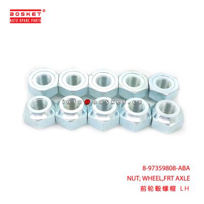 China Isuzu 700P 4HE1TC Front Axle Wheel Nut 8973598080 for ISUZU 700P Truck Parts for sale