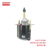 China 203-07150 BBA MASTER VAC ASM Brake Booster Suitable for ISUZU FSR with 3 Months Warranty Made of High-Quality Special Steel for sale