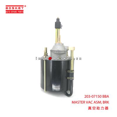 China 203-07150 BBA MASTER VAC ASM Brake Booster Suitable for ISUZU FSR with 3 Months Warranty Made of High-Quality Special Steel for sale