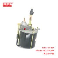China 203-07150 BBA MASTER VAC ASM Brake Booster Suitable for ISUZU FSR with 3 Months Warranty Made of High-Quality Special Steel for sale
