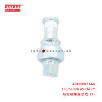 China 420009012 AAA Hub Screw Assembly for ISUZU N 4HG1 4HE1 Made of High-Quality Special Steel for sale