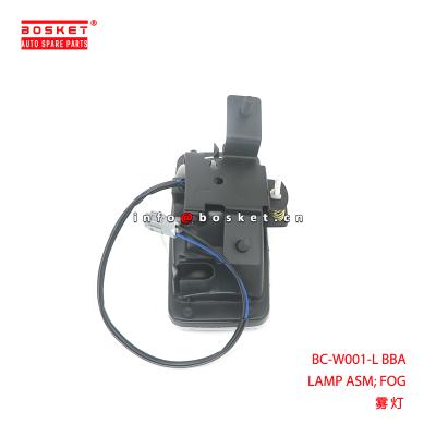 China BC-W001-L BBA Fog Lamp Assembly for ISUZU ELF NKR NHR NPR NQR 600P with 3 Months Warranty and Small Quantity Orders for sale