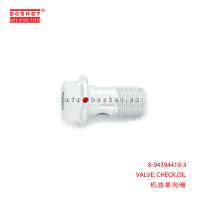 China ISUZU ZAX330 6HK1 8943944193 Oil Check Valve 1PCS for Reliable Oil Flow Control for sale