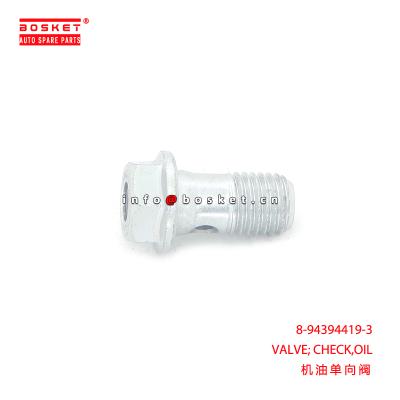 China ISUZU ZAX330 6HK1 8943944193 Oil Check Valve 1PCS for Reliable Oil Flow Control for sale