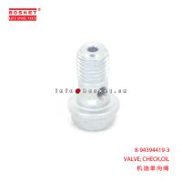 China ISUZU ZAX330 6HK1 8943944193 Oil Check Valve 1PCS for Reliable Oil Flow Control for sale