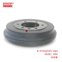 China Brake Drum Suitable for ISUZU D-MAX 4X2 4JA1 with 3 Months Warranty and Neutral Box Packaging for sale