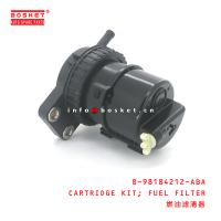 China Isuzu 4JH1 Fuel Filter Cartridge Kit - Replacement for 8-98184212-ABA for sale