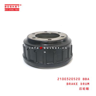 China 2100320520 BBA Brake Drum for JAC 2100320520 Truck Parts for sale