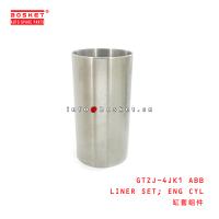China GTZJ-4JK1 ABB Liner Set Engine Cylinder Liner Compatible with ISUZU 4JK1 with 3 Months Warranty for sale