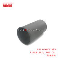 China GTZJ-6HE1 ABA Liner Set Engine Cylinder Liner Set Suitable for ISUZU 6HE1 with 3 Months Warranty for sale