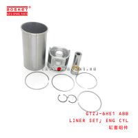 China GTZJ-6HE1 ABB Liner Set Engine Cylinder Liner for ISUZU 6HE1 with 3 Months Warranty for sale