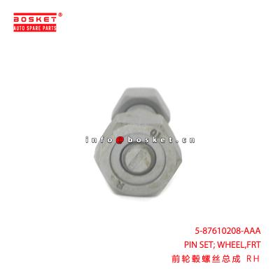 China 5-87610208-AAA PIN SET; WHEEL,FRT suitable for ISUZU QKR NKR 5876102080 for sale