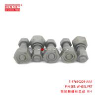 China 5-87610208-AAA PIN SET; WHEEL,FRT suitable for ISUZU QKR NKR 5876102080 for sale