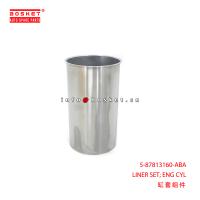 China 5-87813160-ABA LINER SET; ENG CYL suitable for ISUZU 4BE1 5878131600 for sale