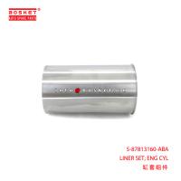 China 5-87813160-ABA LINER SET; ENG CYL suitable for ISUZU 4BE1 5878131600 for sale
